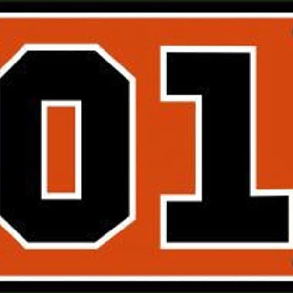 General Lee License Plate - Etsy