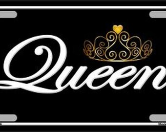 Queen License Plate | Etsy