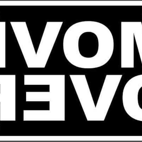 Move Over Front License Plate - Etsy