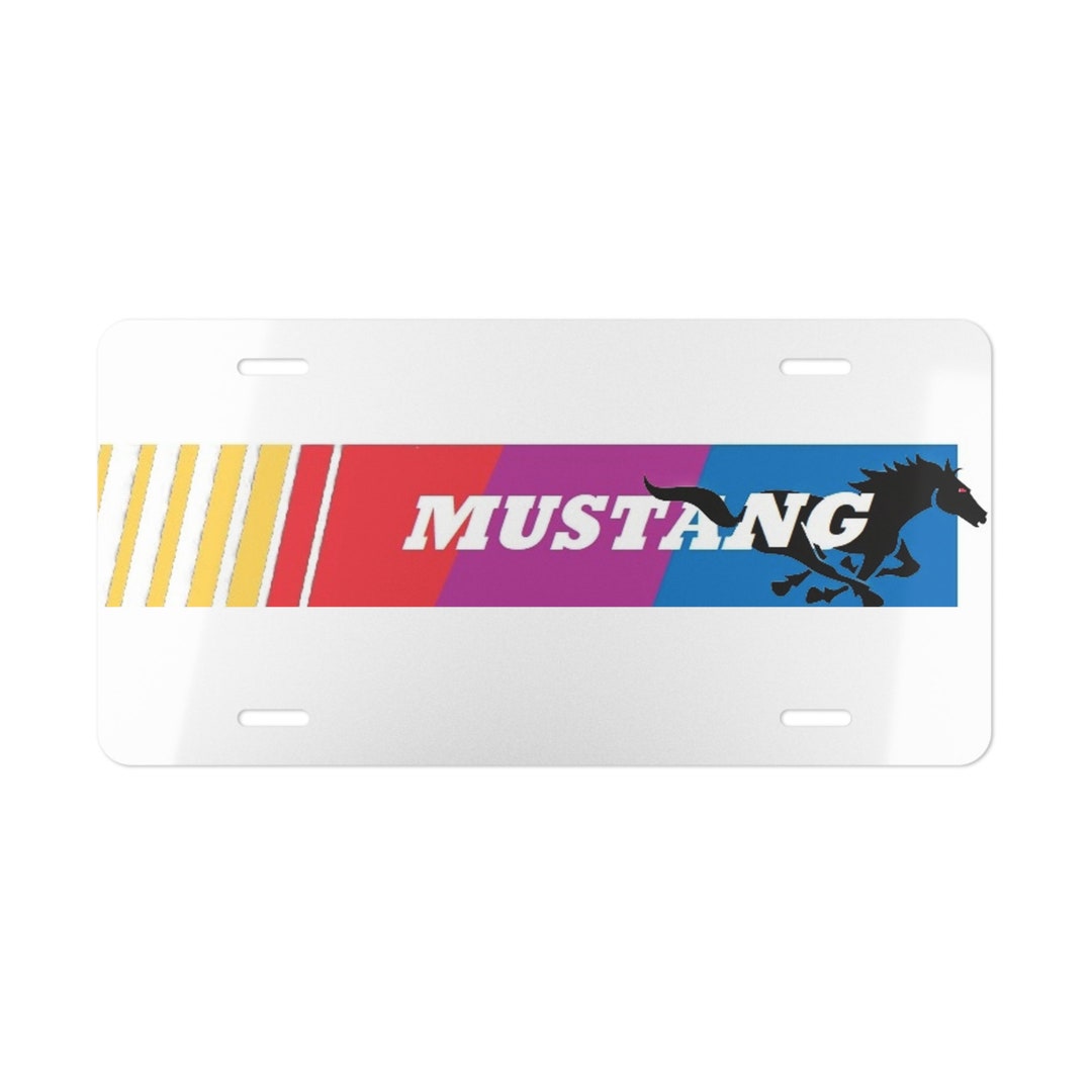 Mustang Muscle Horse Power Vanity License Plate - Etsy