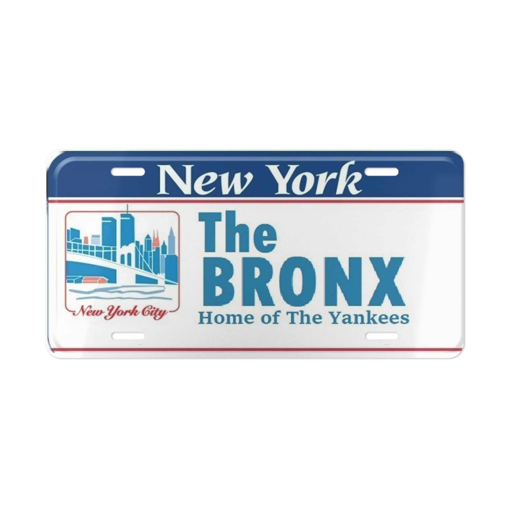 The Bronx NY Vanity License Plate - Etsy