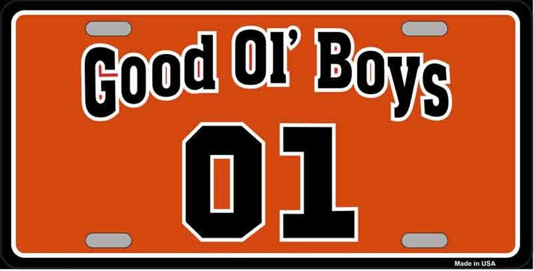 Good Ol Boys Dukes of Hazzard Metal Novelty License Plate - Etsy