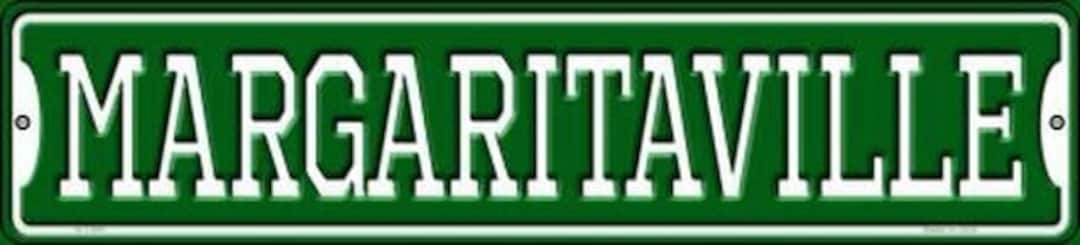 Margaritaville Metal Novelty Street Sign - Etsy
