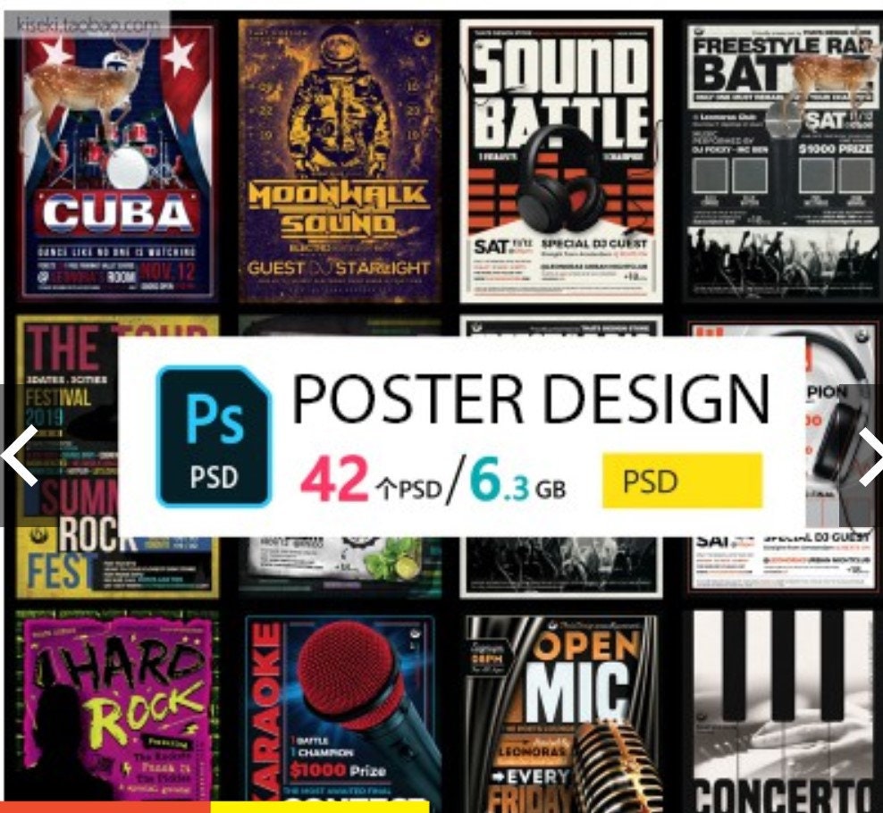 Concert Tour Posters 2022