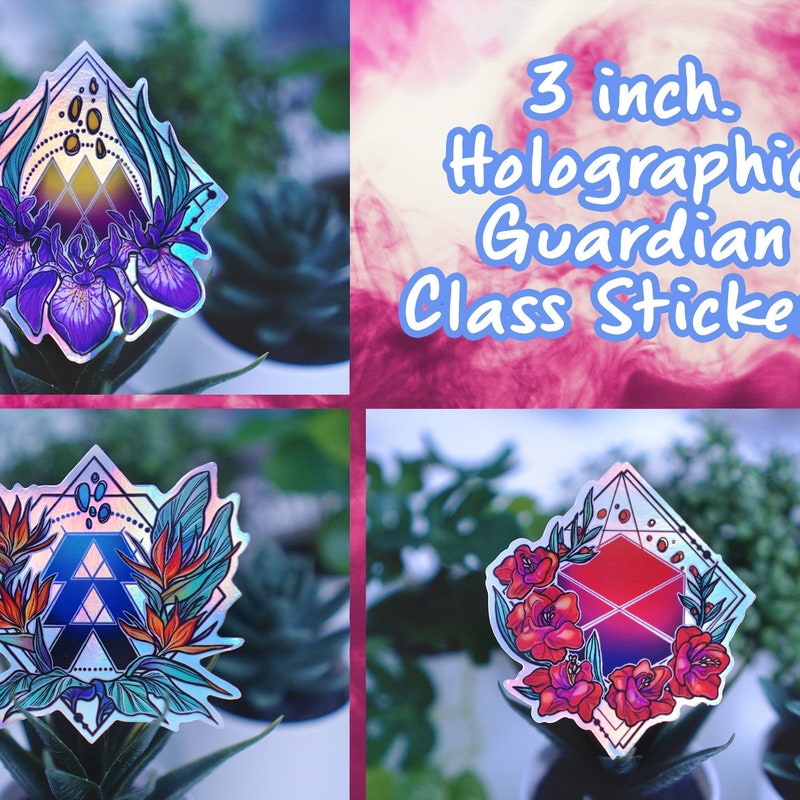 Titan Holo Stickers - Etsy
