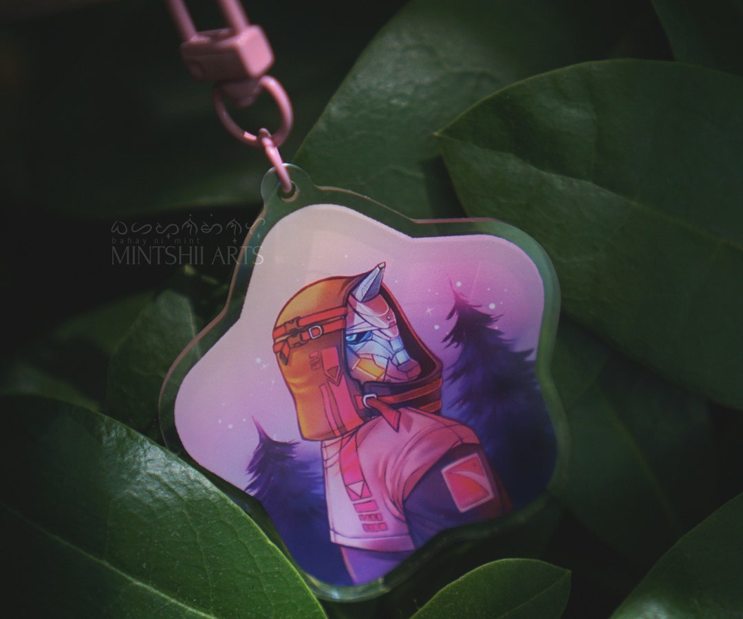 Cayde-6 Star Acrylic Charm Keychain | Destiny 2, Hunter Vanguard, Charm ...