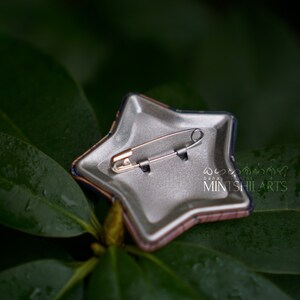 Art Deco Roderick Smoking Star Badge Tinplate Button, Pinback, Great ...