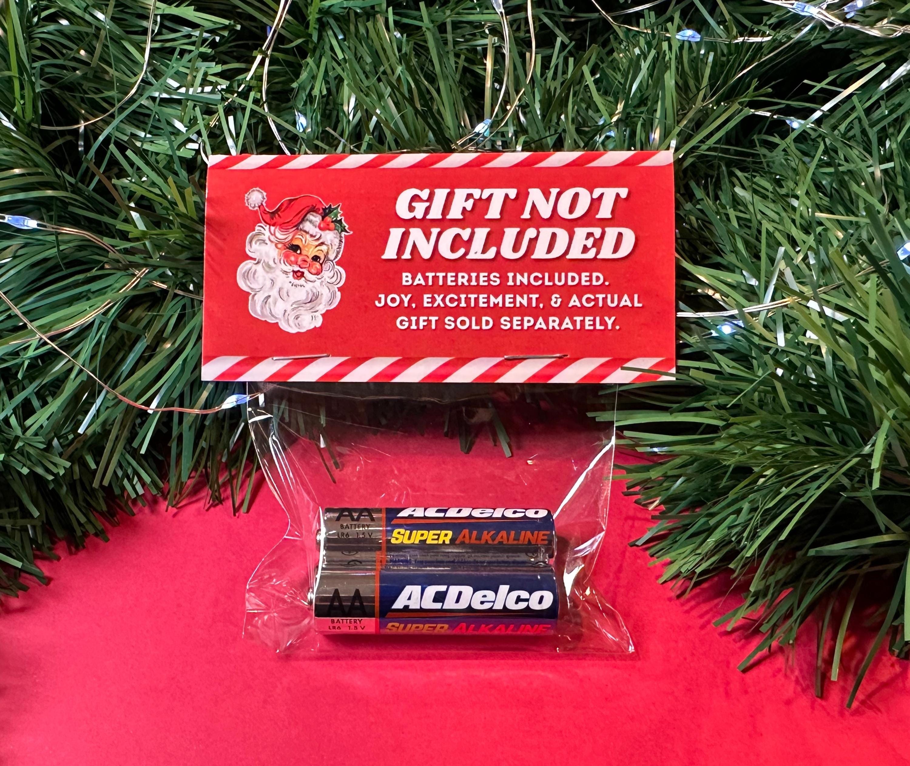 Gift Not Included Gag Gift, Funny Christmas Gag Gift, Secret Santa Gift ...