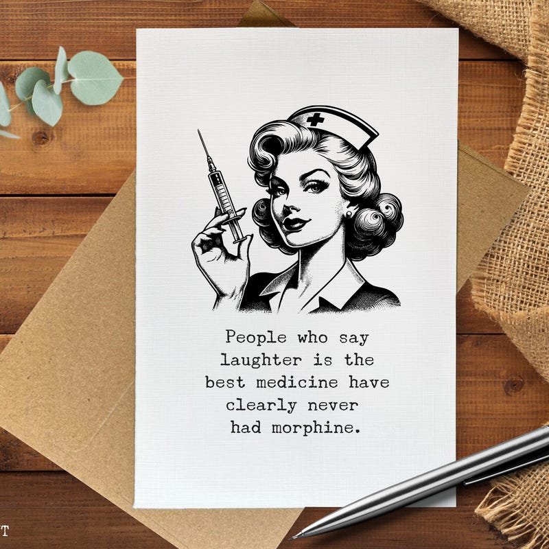 Funny Get Well Card - Etsy
