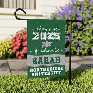 Personalized Graduation Flag, Class of 2025 Flag, College Grad, High ...