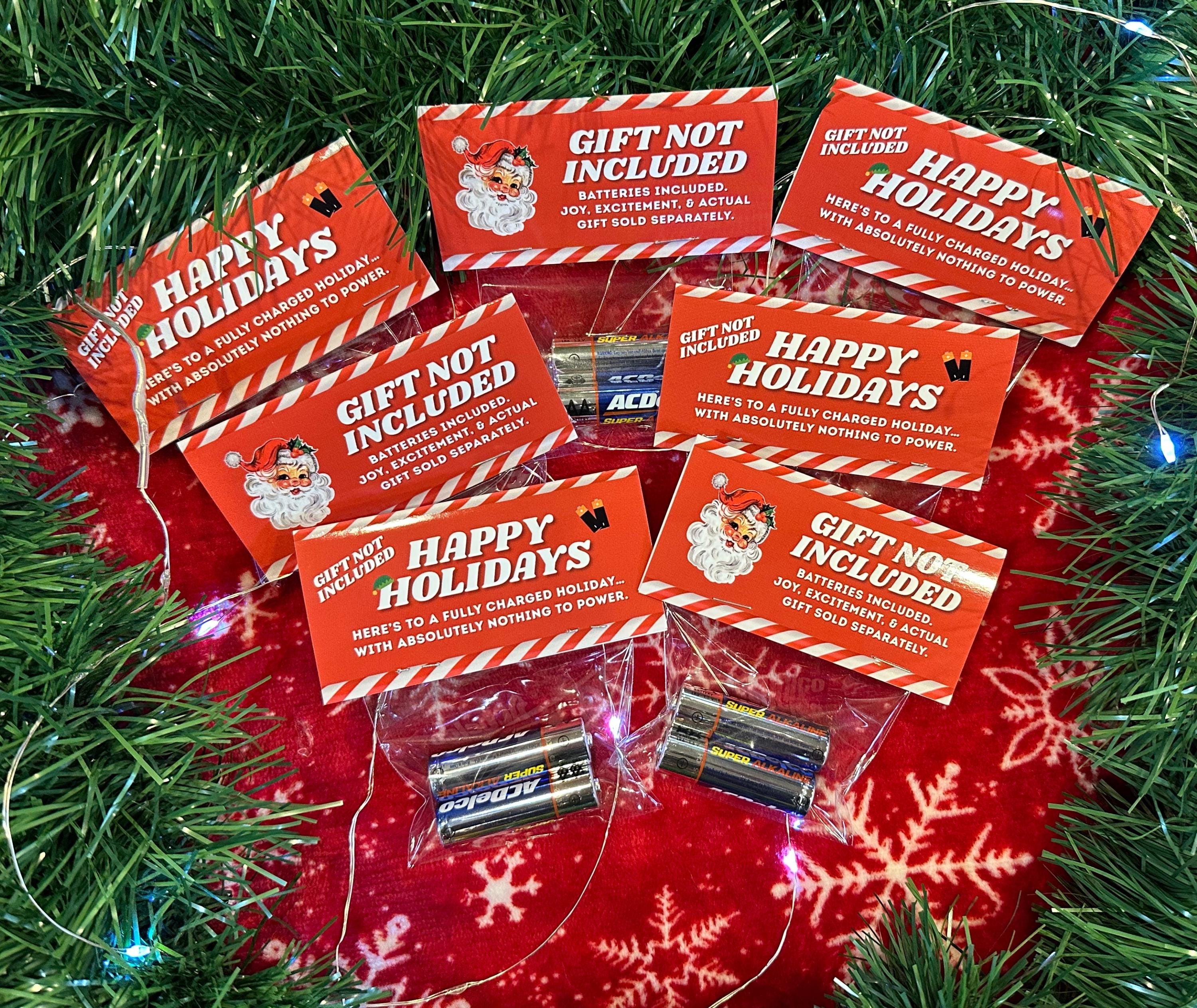 Gift Not Included Gag Gift, Funny Christmas Gag Gift, Secret Santa Gift ...
