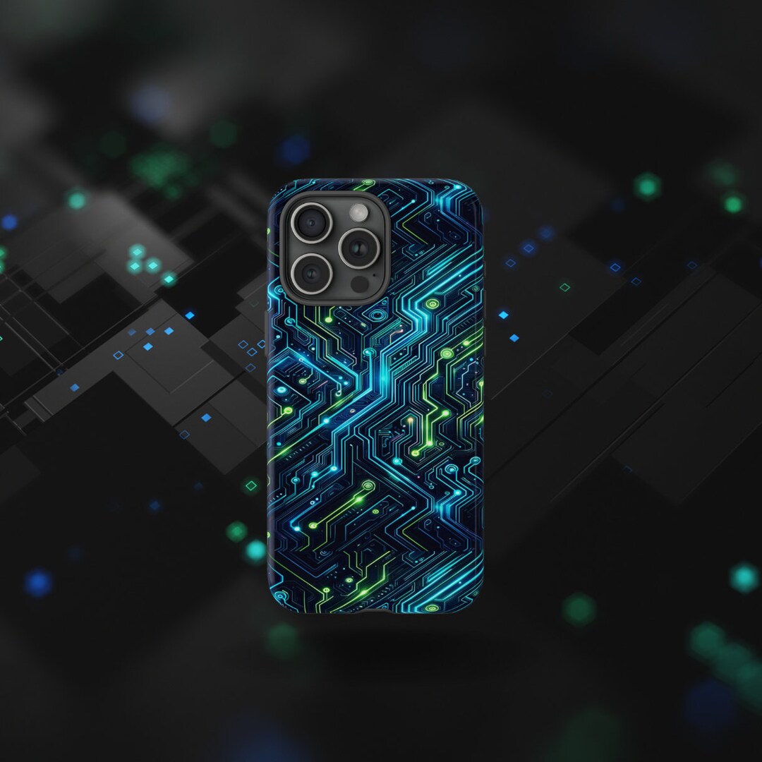 Tech Matrix Dual-layer Circuitry iPhone Case - Etsy