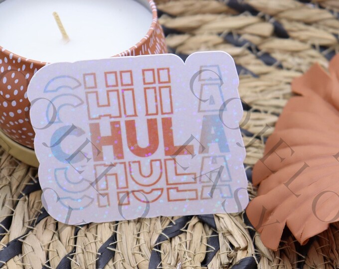 Chula - Holographic Sticker - Etsy
