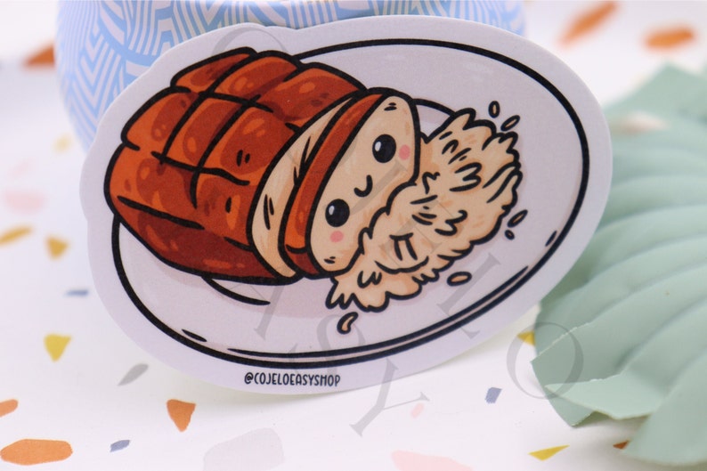 Kawaii Puerto Rican Food Sticker Set - Etsy