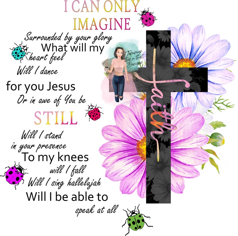 I Can Only Imagine Bundle PNG Files - Etsy