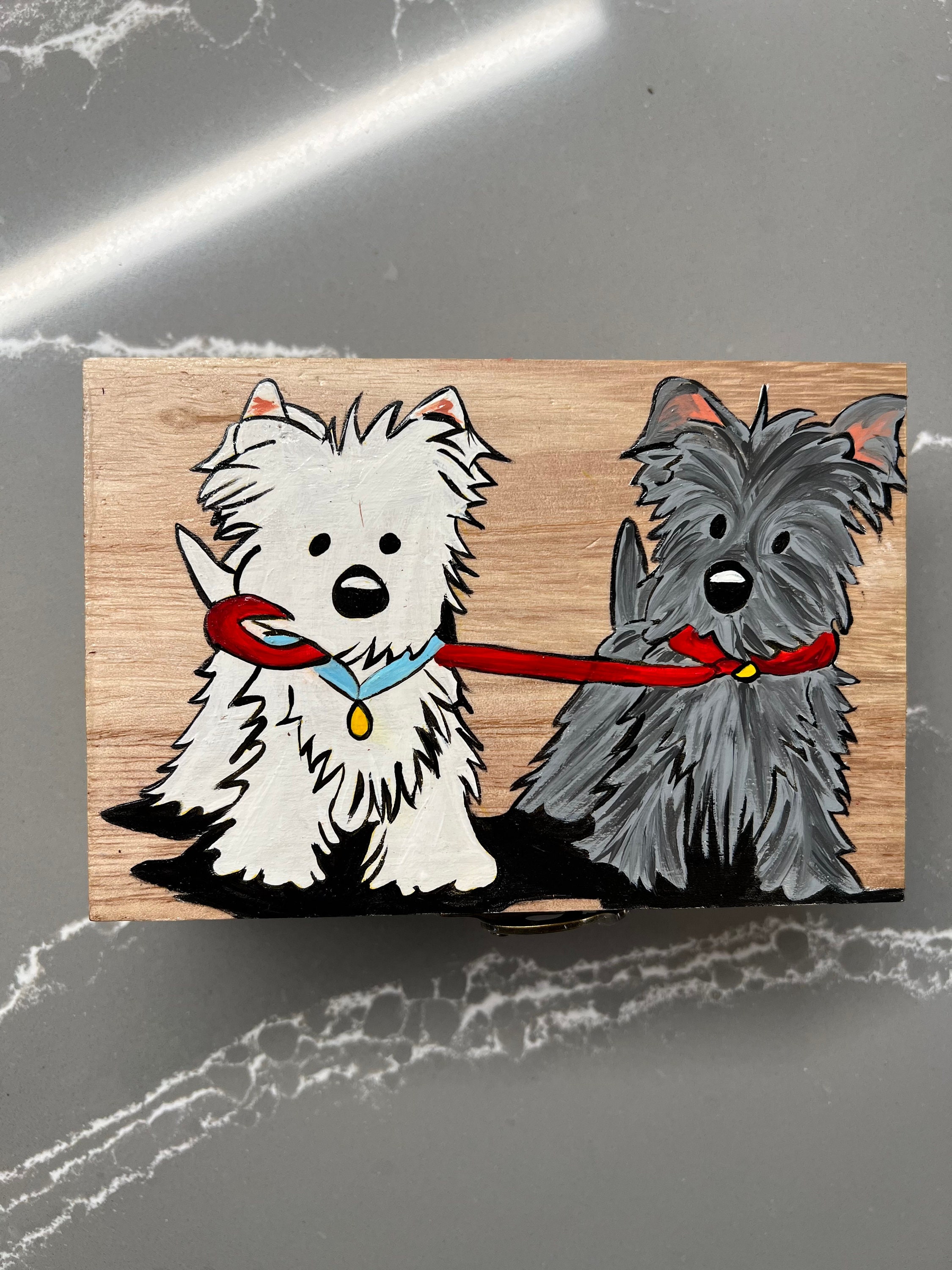 Westie Box - Etsy