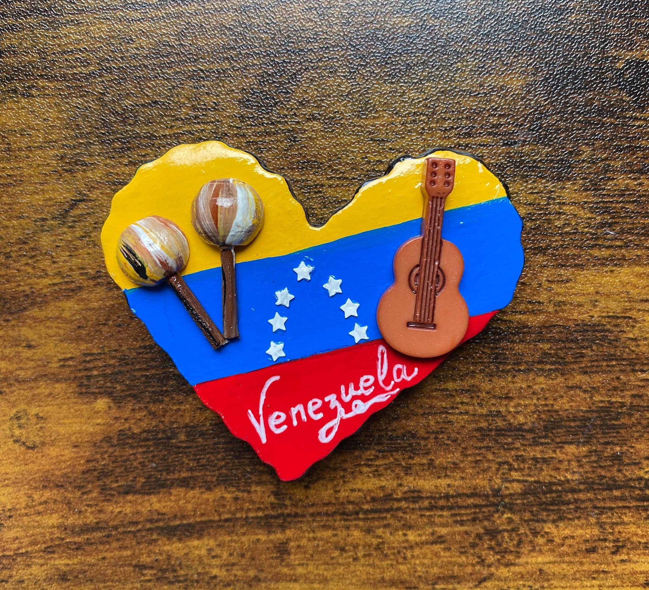 Venezuela Fridge Magnet Cuatro Y Maracas Imanes Travel - Etsy