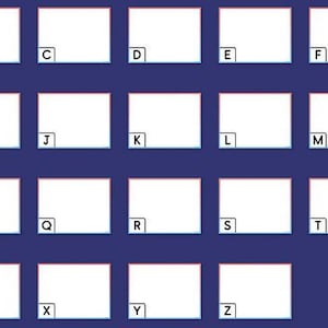 Alphabet Objects Sorting Mats Full Page Printable Game Literacy Center ...