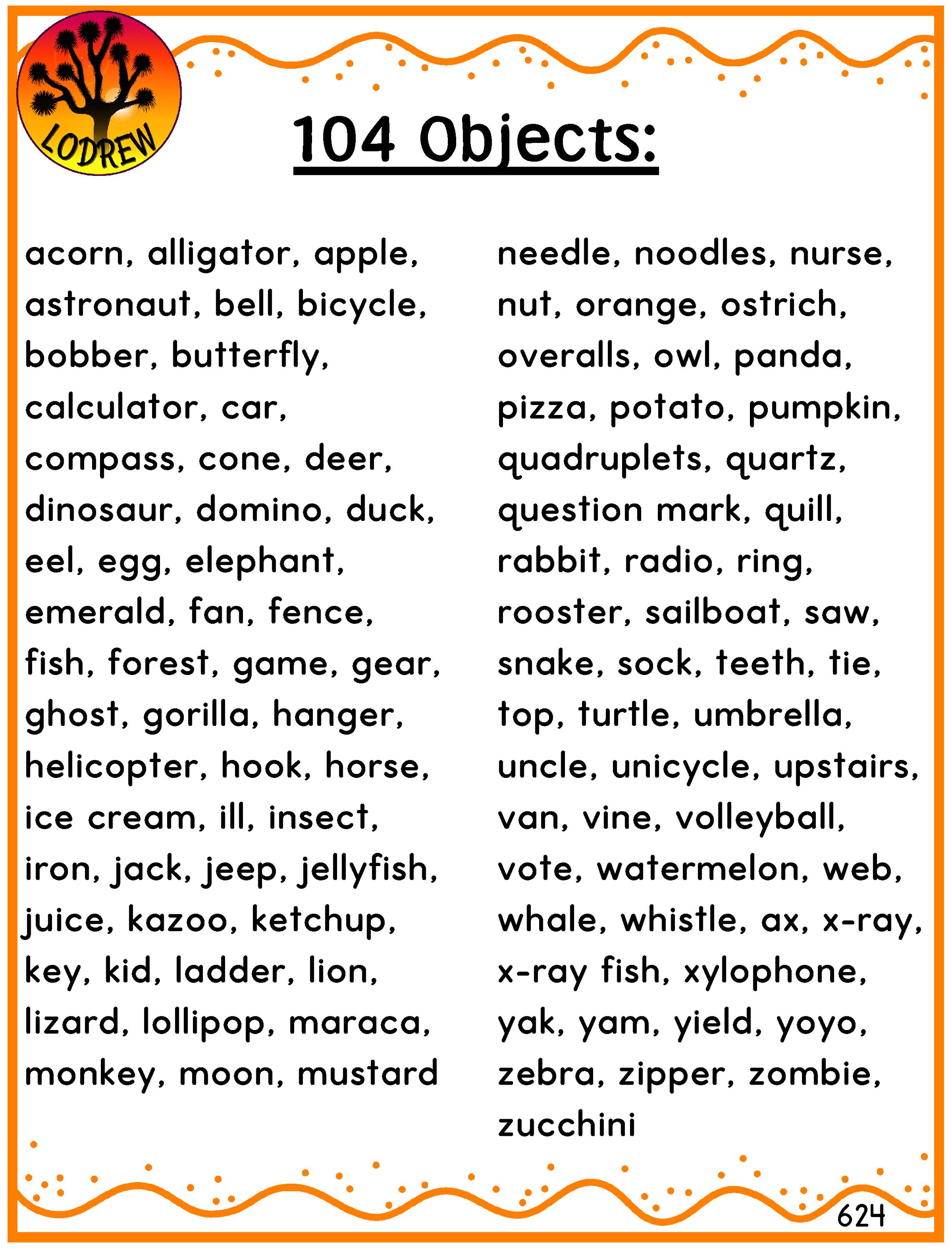 104 Alphabet Objects 4 per Letter Literacy Children's Gift Phonics ...