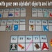 Alphabet Objects Sorting Mats Printable Game Literacy Center Beginning ...