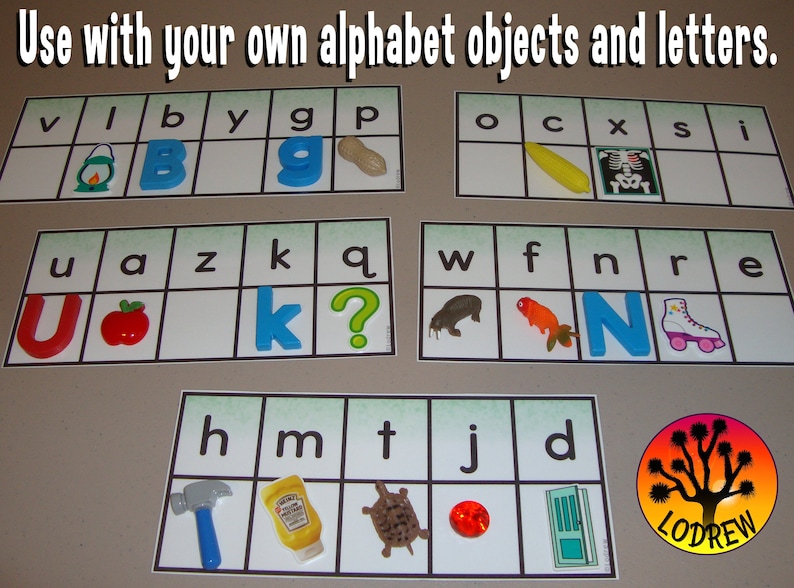 Alphabet Objects Sorting Mats Printable Game Literacy Center - Etsy Alphabet Objects Sorting Mats Printable Game Literacy Center - Etsy