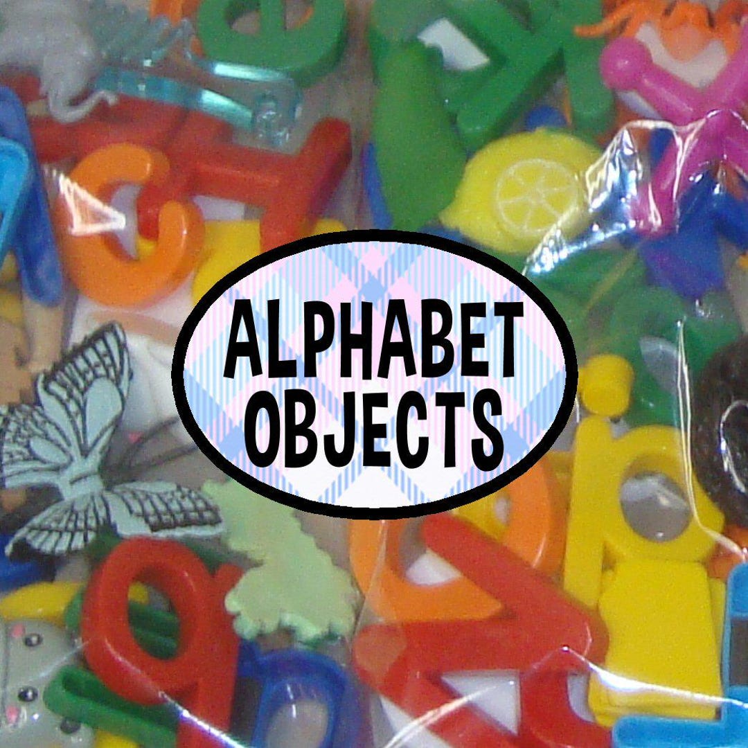 Alphabet Learning Objects: ABC Phonics Montessori Miniatures Gift - Etsy