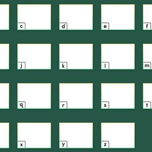 Alphabet Objects Sorting Mats Full Page Printable Game Literacy Center ...