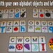Alphabet Objects Sorting Mats Printable Game Literacy Center Beginning ...