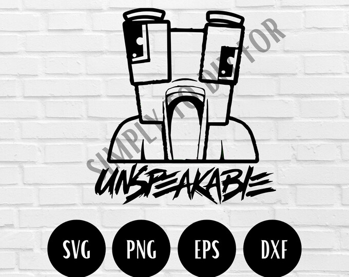 Unspeakable Youtube Kids SVG Gamer SVG DXF Eps Png Cut Files Cricut ...