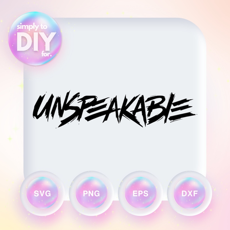 Unspeakable Merch - Etsy UK