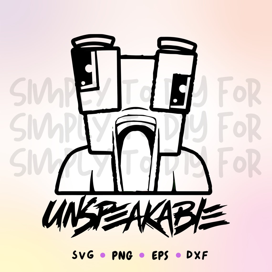 Unspeakable Youtube Kids SVG Gamer SVG DXF Eps Png Cut Files Cricut ...