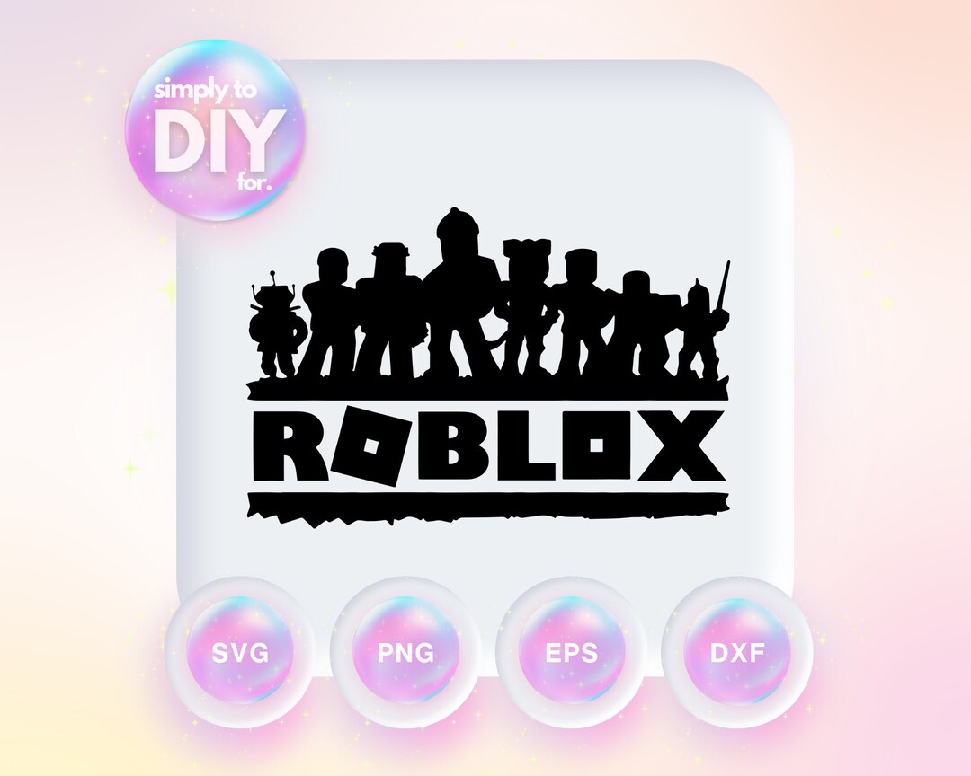 Roblox Svg - Video Game Svg - Gamer Svg - Roblox Cut File - Roblox ...