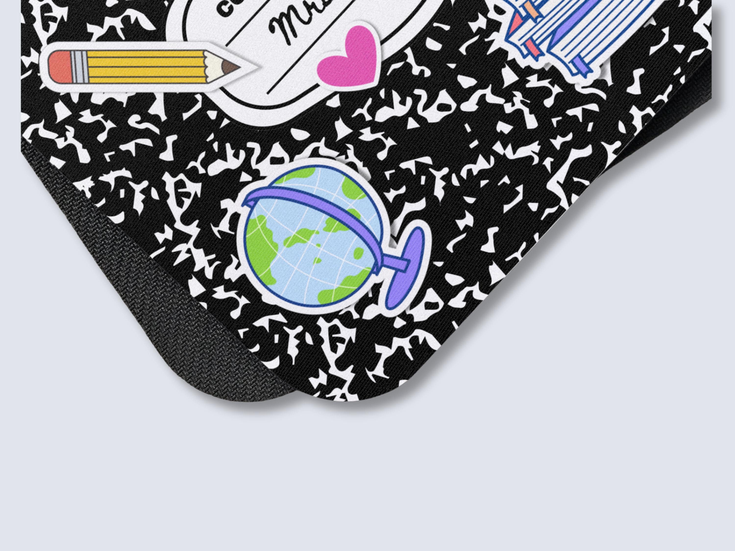 Editable Teacher Mouse Pad - Composition Notebook - Back to School ...