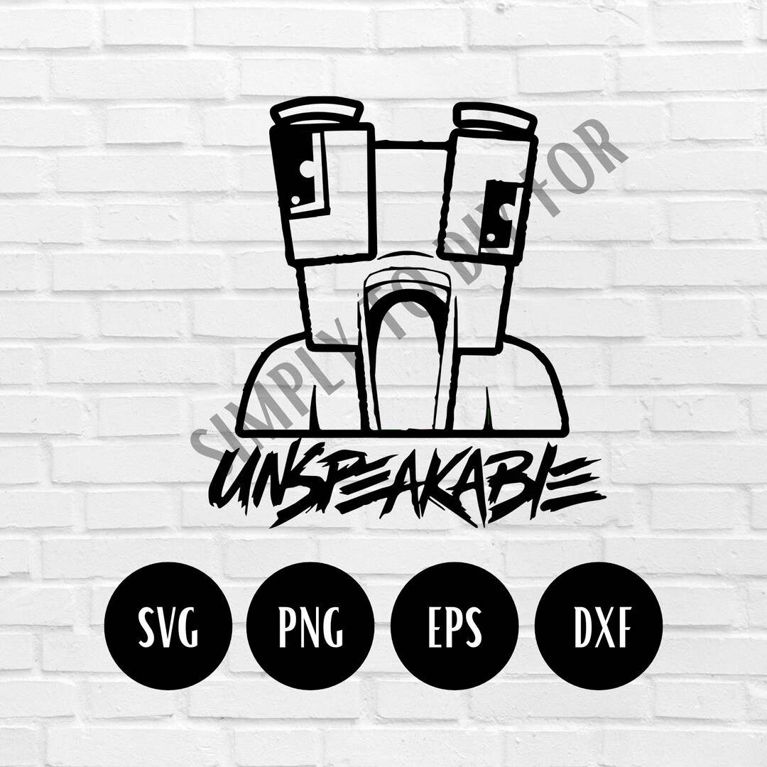 Unspeakable Youtube Kids SVG Gamer SVG DXF Eps Png Cut Files Cricut ...