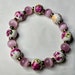 Pretty Pink Roses Bracelet - Etsy