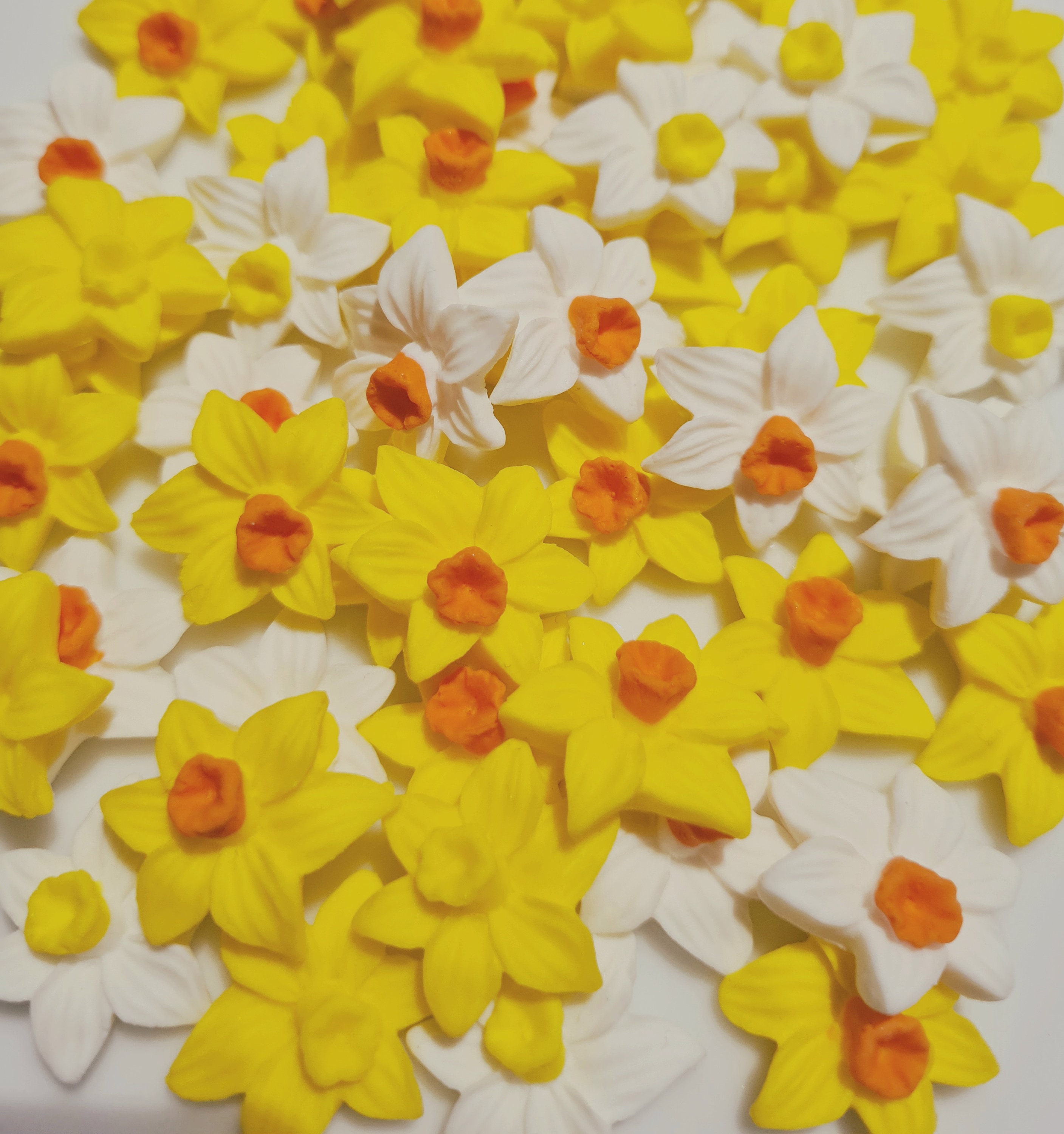 Edible Sugar Daffodils - Etsy