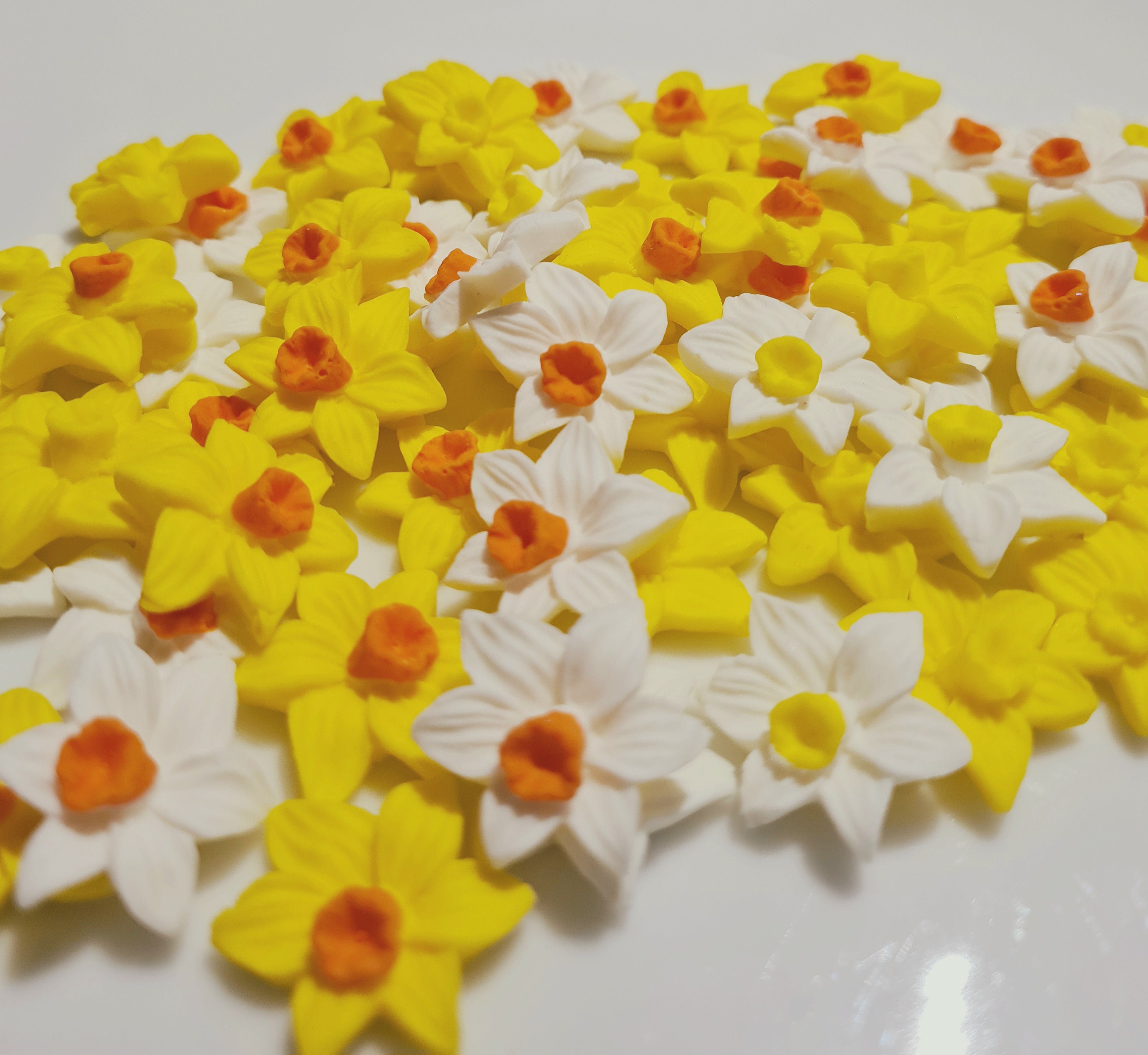 Edible Sugar Daffodils - Etsy