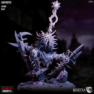 Goetia Miniatures - Pillars of Darkness - Resin Figurines - Etsy