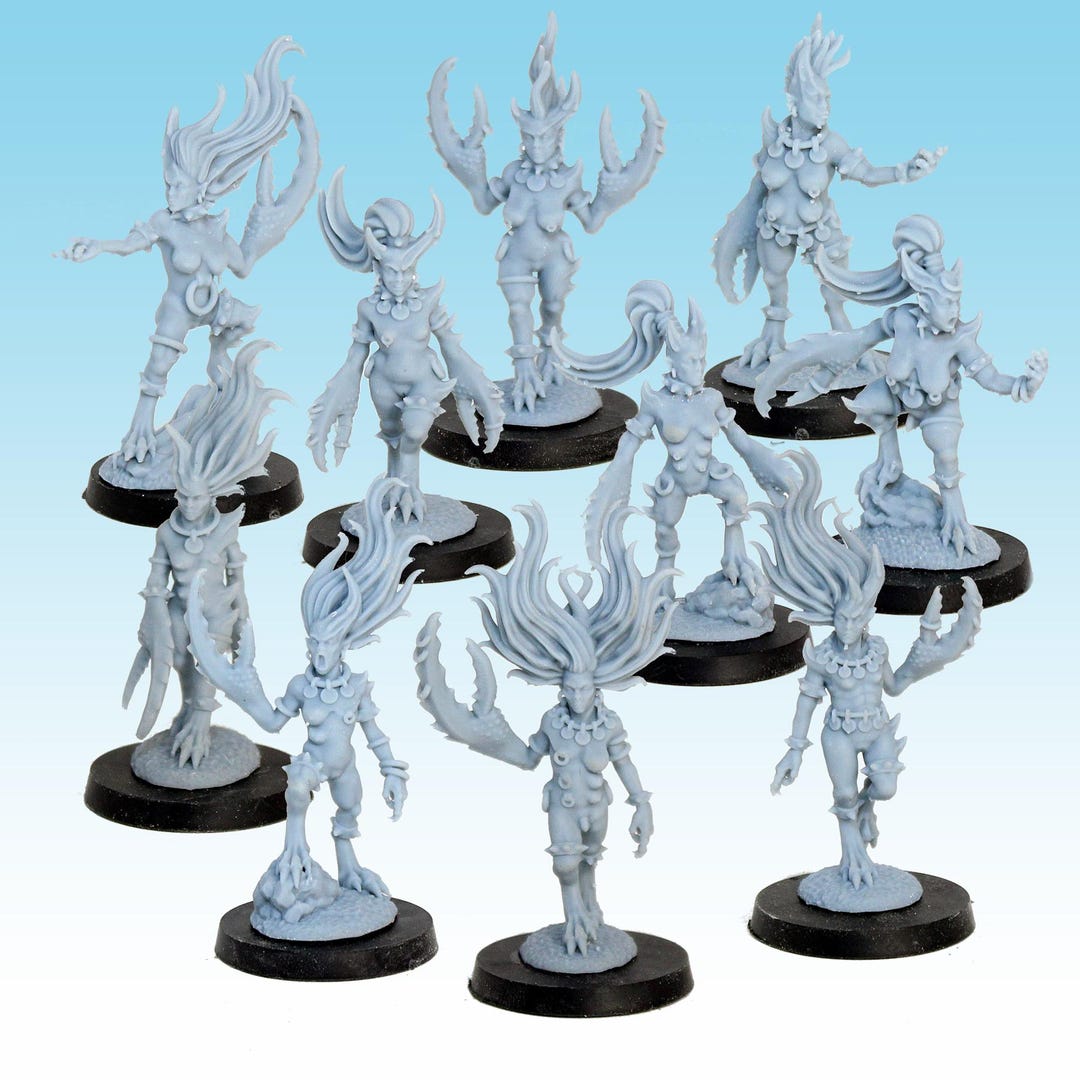 MOM Miniatures - Chaos - Little Demons - Resin Figurines - Etsy