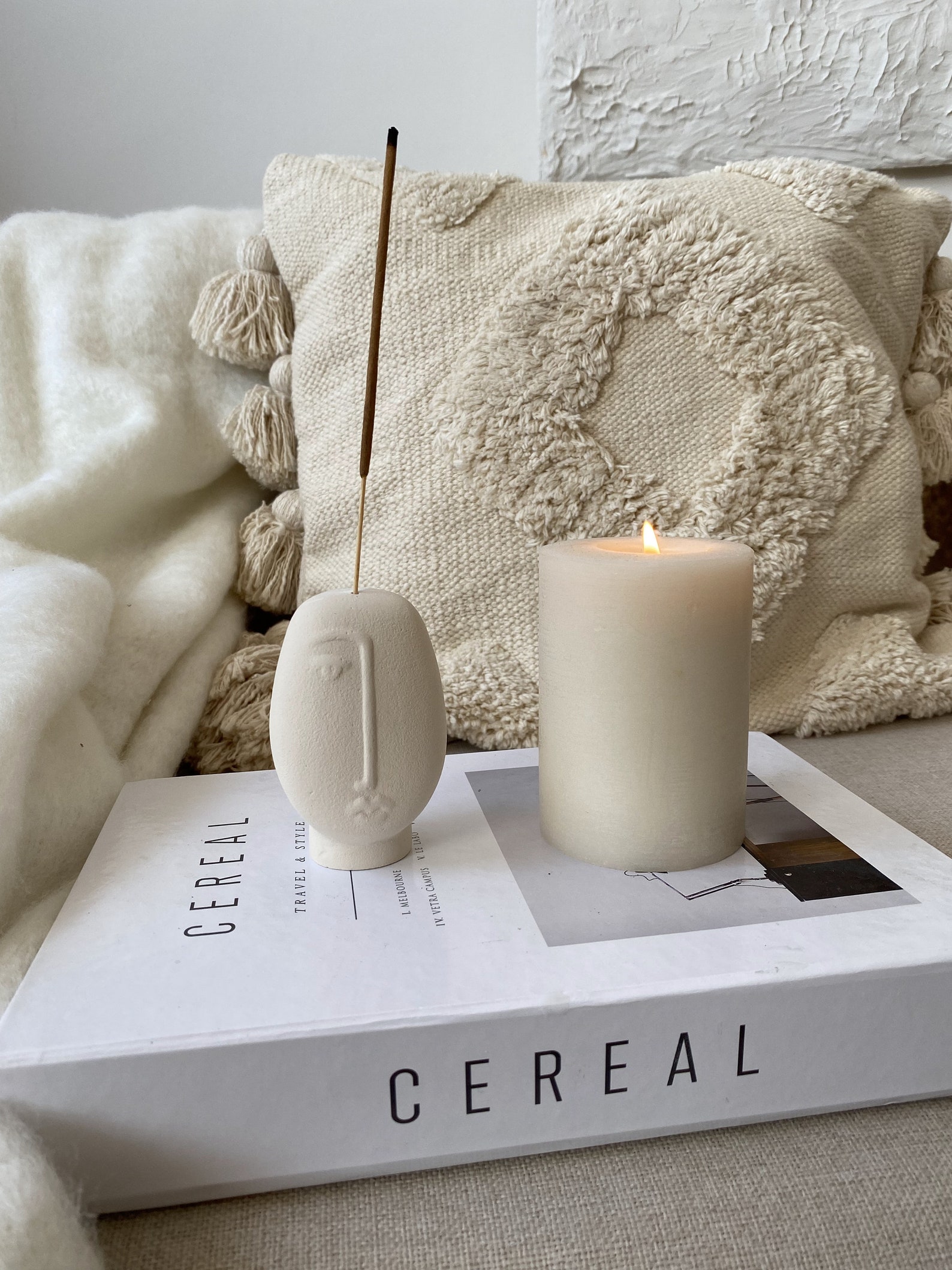 Abstract Style Ceramic Incense Stick Holder Small Incense - Etsy