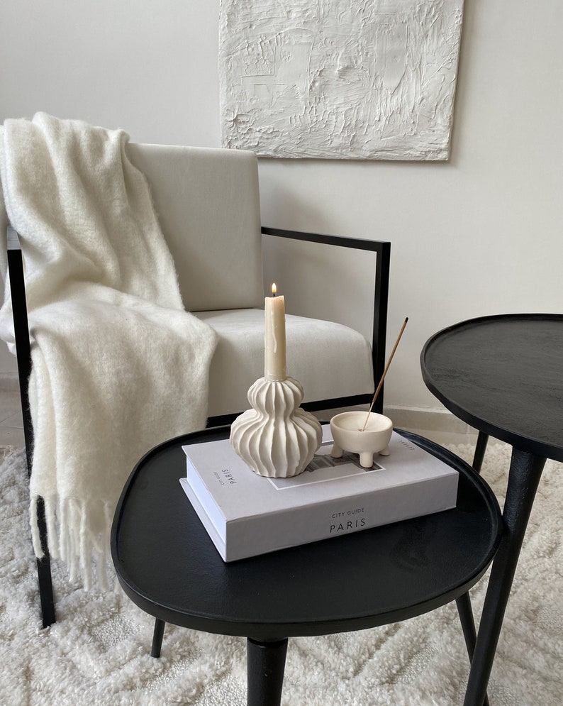 Nordic Style Ceramic Candle Holder Stick Small Candlestick - Etsy