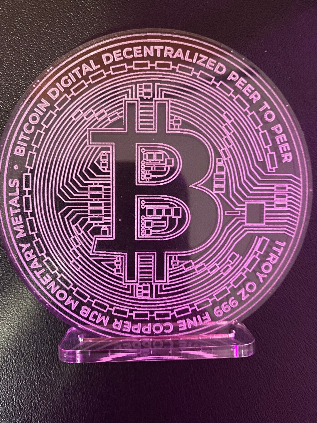 Escape From Tarkov Inspired Acrylic Pucks Killa Puck Bitcoin - Etsy