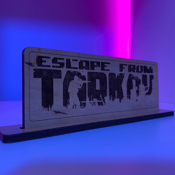 Escape From Tarkov Sign - Etsy