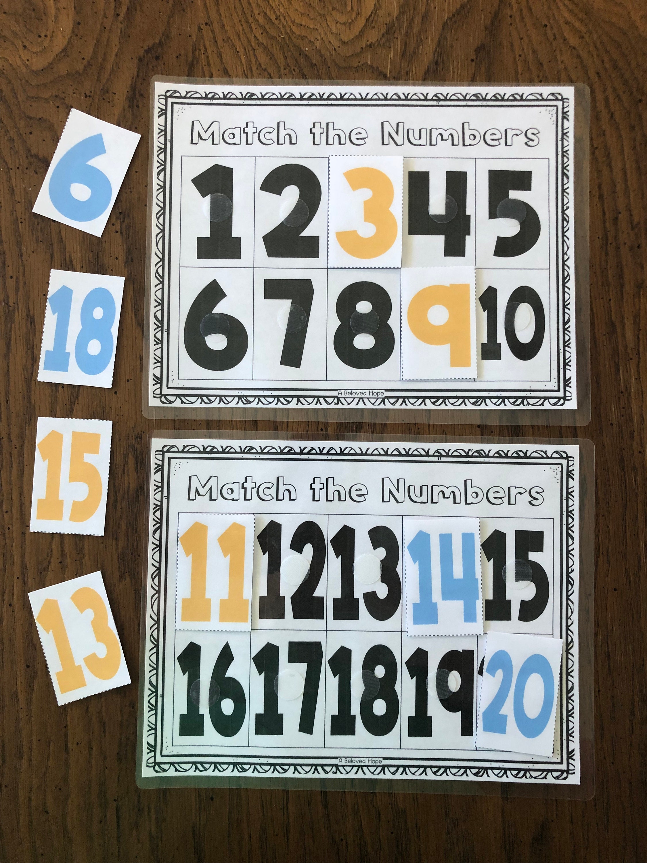 Number Learning Math Bundle / Counting Activities / Number Recognition ...