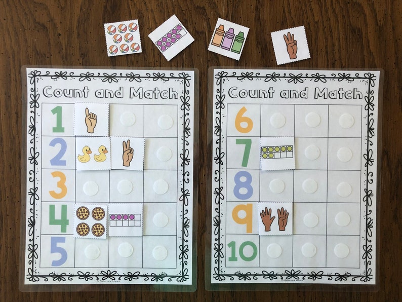 Number Learning Math Bundle / Counting Activities / Number Recognition ...