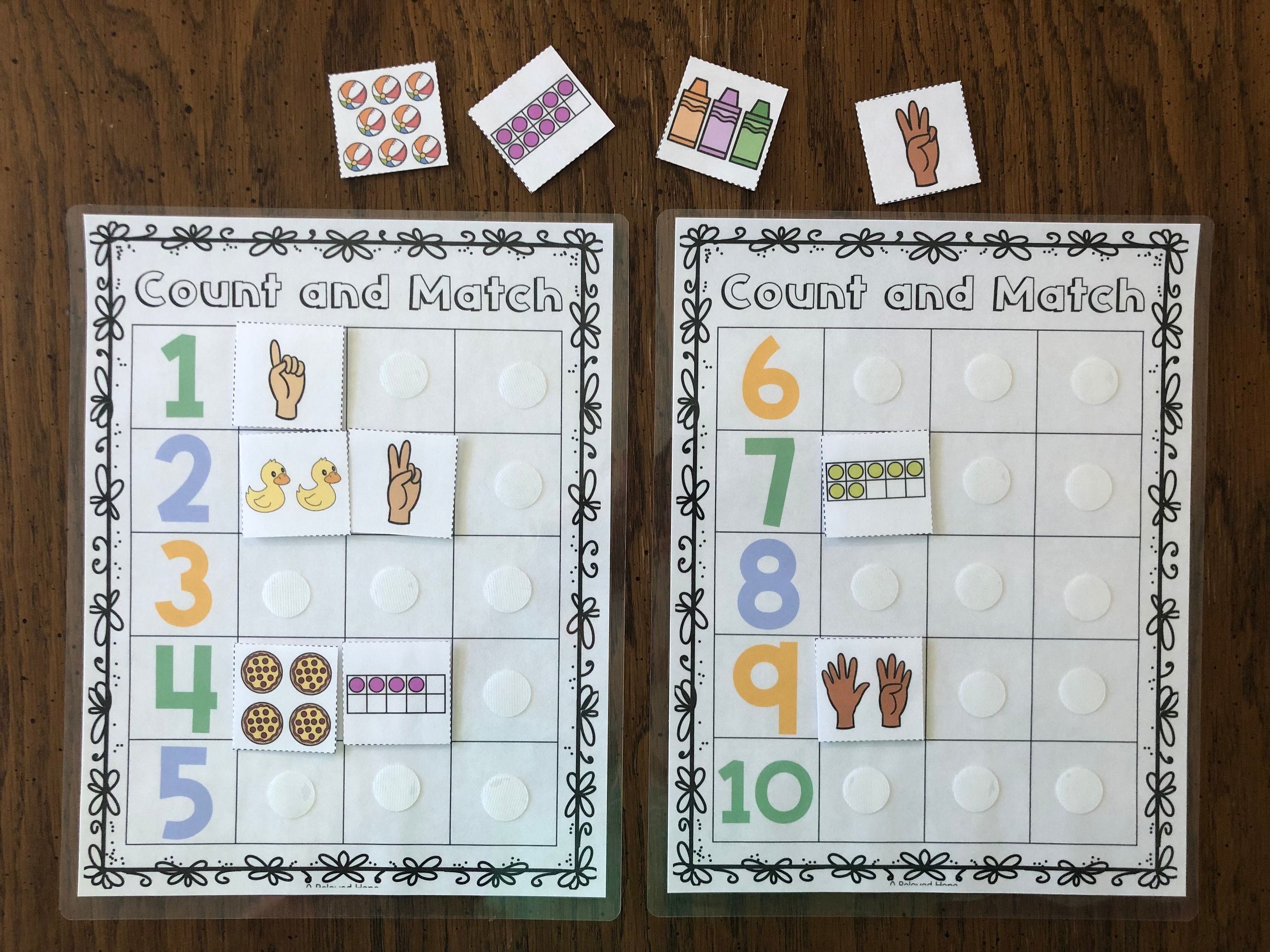 Number Learning Math Bundle / Counting Activities / Number Recognition ...