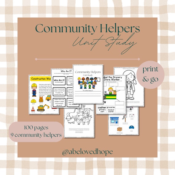 Community Helper Worksheets For Grade 1