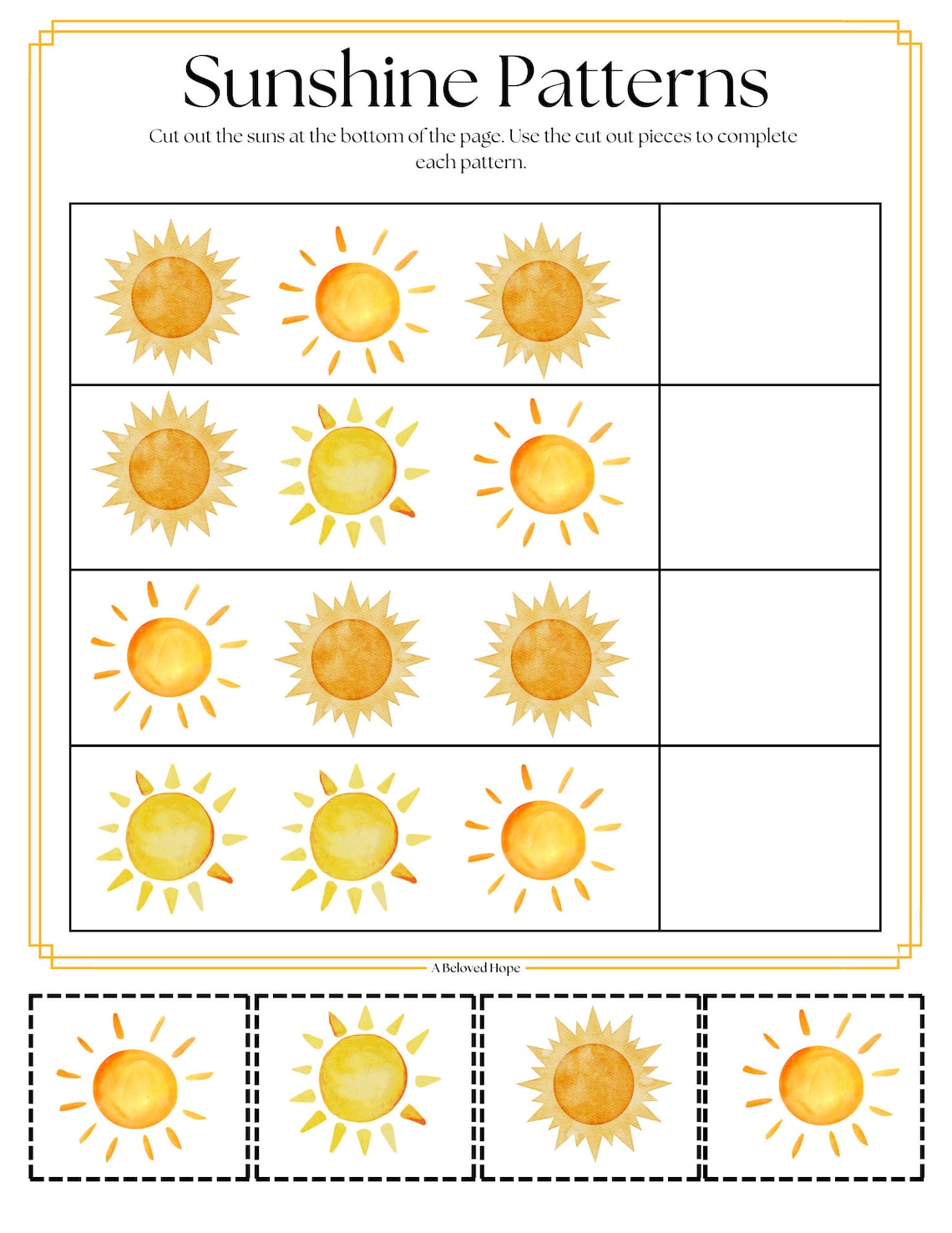 Sun Unit Study / Sun Worksheets / Sun Activities for Preschool / Sun ...