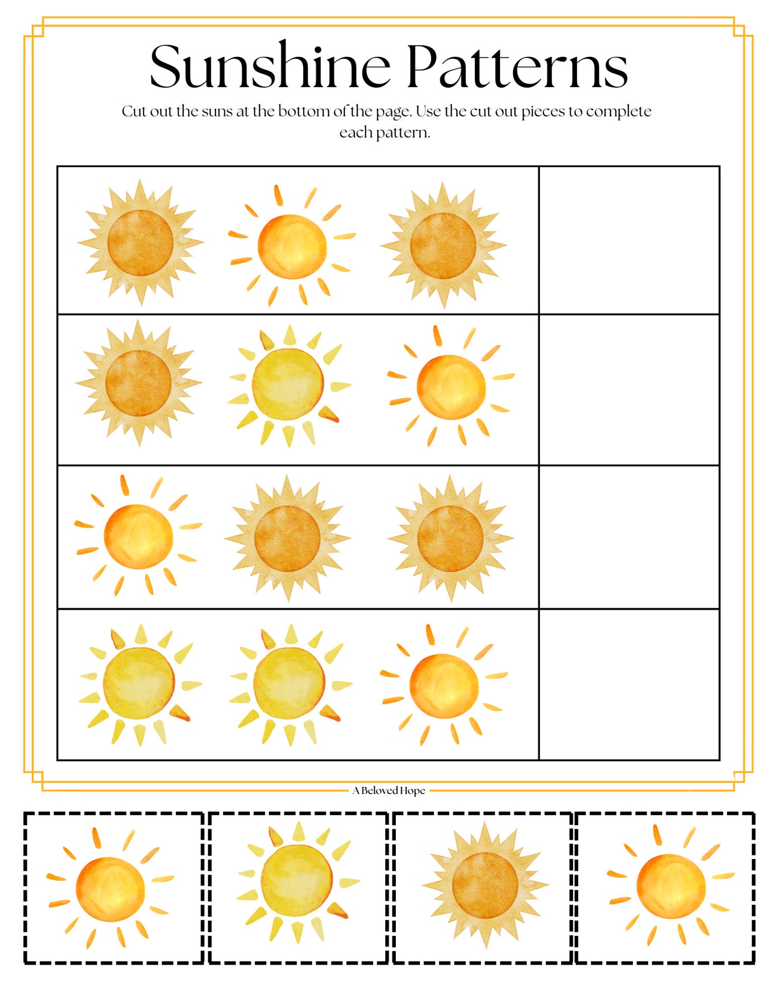 Sun Unit Study / Sun Worksheets / Sun Activities for Preschool / Sun ...