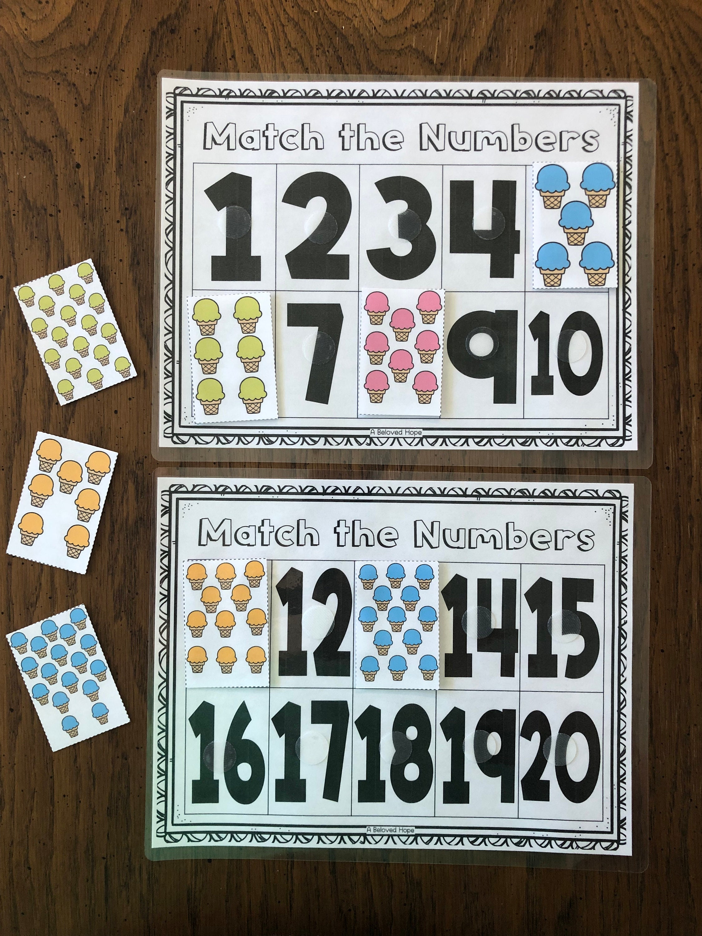 Number Learning Math Bundle / Counting Activities / Number Recognition ...
